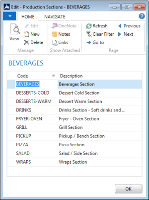 The Setup for the KDS Process Examples