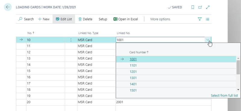 Creating Loading Cards