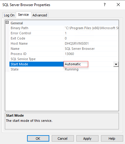 Allow remote connection to named SQL server instance