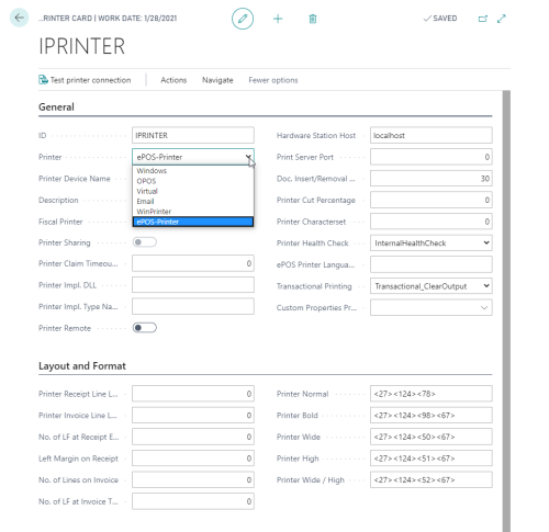 How to: Set Up a POS Printer