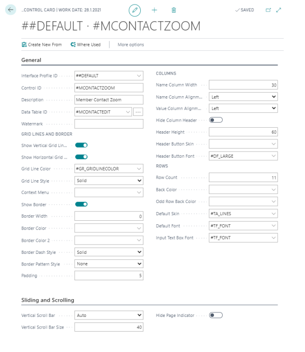 Record Zoom Controls
